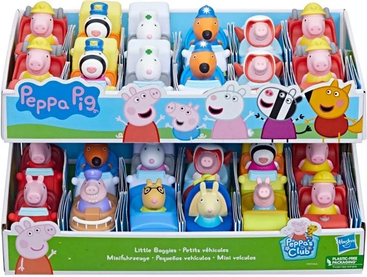 Set figurek a příslušenství prasátko peppa mini autíčko