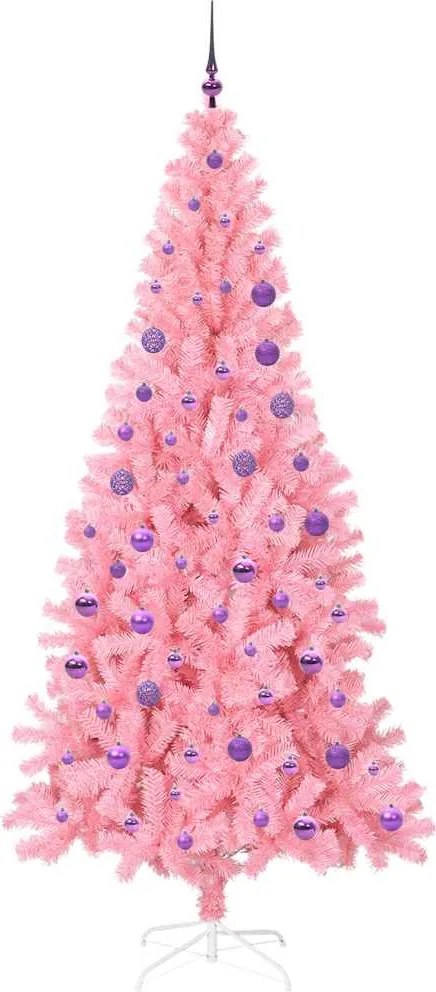 Vánoční stromeček Růžová 180 cm PVC 3396435