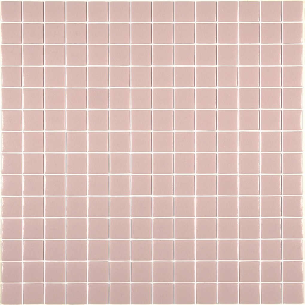 Hisbalit Skleněná mozaika růžová Mozaika 255A MAT 2,5x2,5 2,5x2,5 (33,33x33,33) cm - 25255AMH