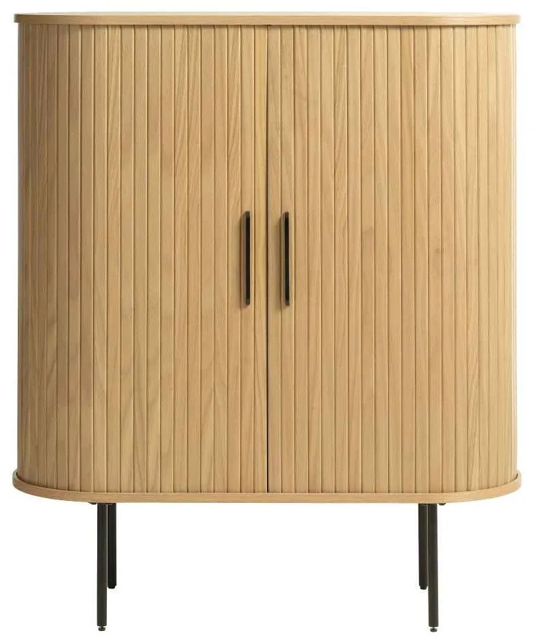 Designová skříňka Vasiliy 118 cm přírodní dub