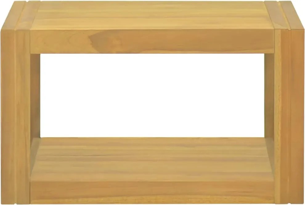 Nástěnná koupelnová skříňka 60 x 45 x 35 cm masivní teak 338234