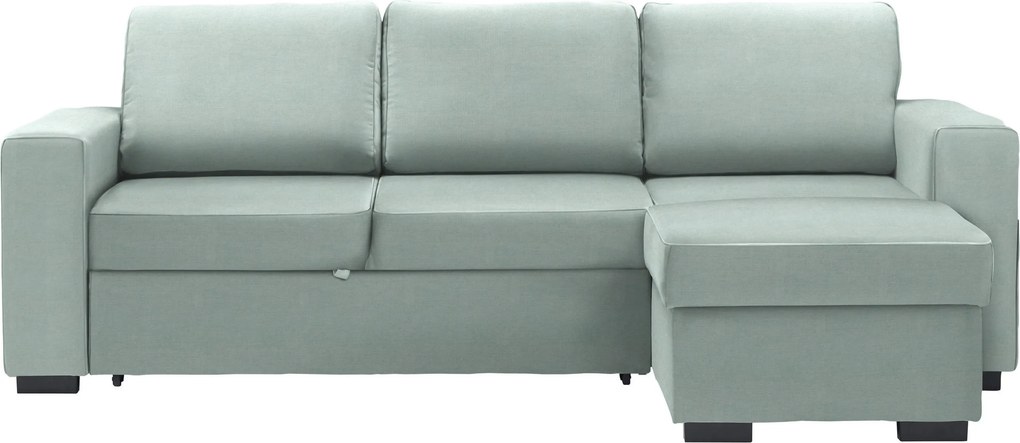 XXXLutz ROHOVÁ SEDAČKA, textil, mátově zelená Carryhome - Sedací soupravy - 002991002102