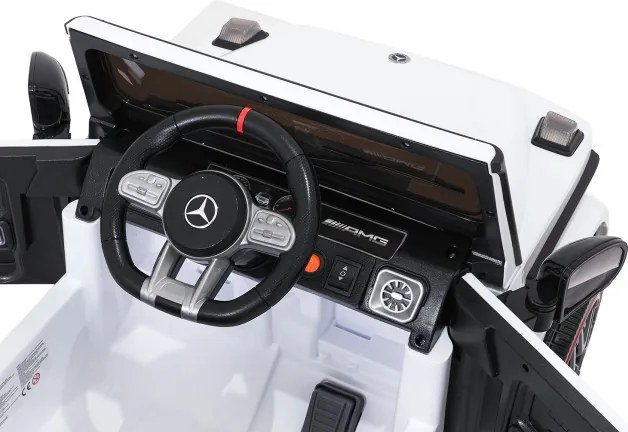 Elektrické autíčko Mercedes G63 AMG LIFT bílé