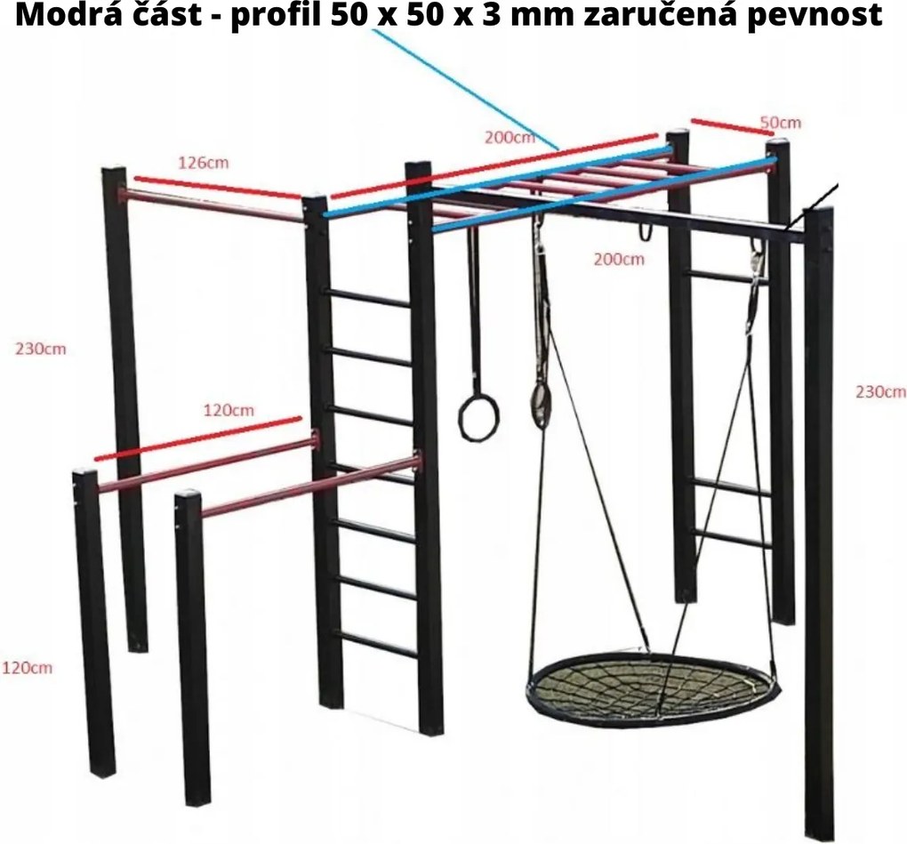 Dave Sport Workoutová sestava - Arnold 80