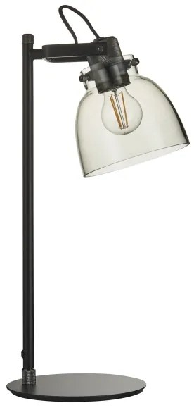 Endon 107012 - Stolní lampa URBAN 1xE27/10W/230V černá/kouřová černá