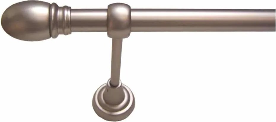 URBÁNEK Garnýže kovové OP pr.19 mm matný chrom Aida - 200 cm