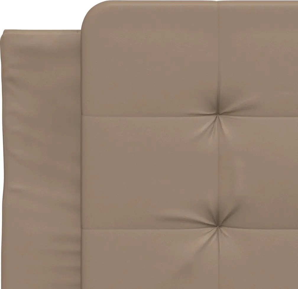 Rám postele bez matrace Zadar cappuccino 90 x 200 cm umělá kůže 3208842