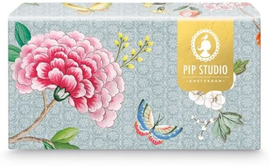 Pip Studio Blushing Birds sada 2 hrnků 350ml, bílá