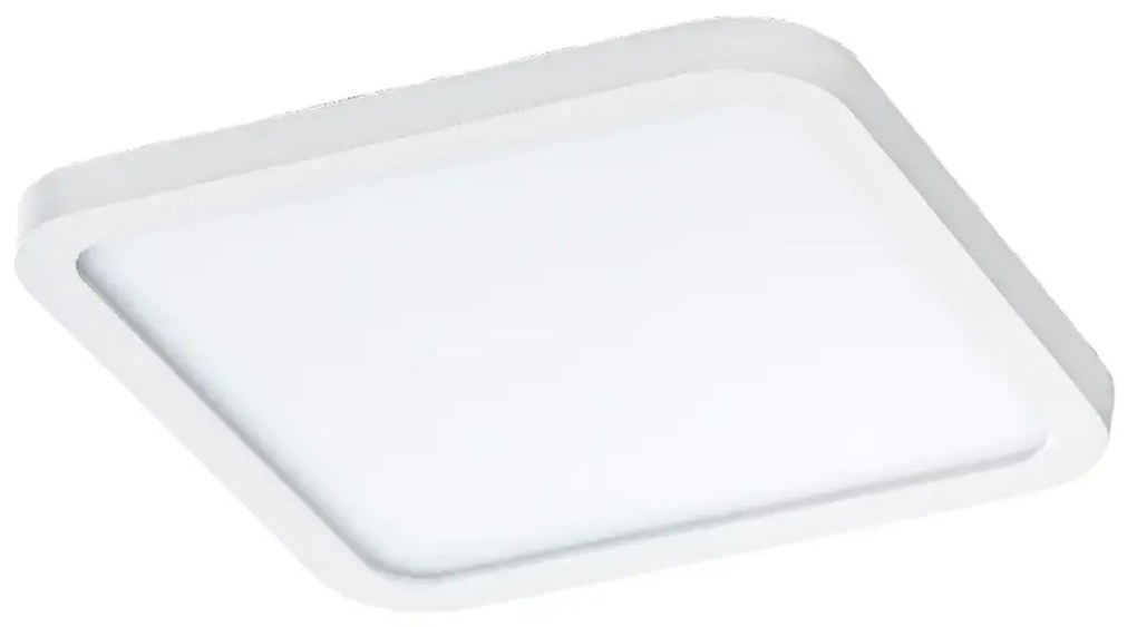 Bodové světlo Slim 15 Square 3000K Ip44 bílé do sádrokartonu