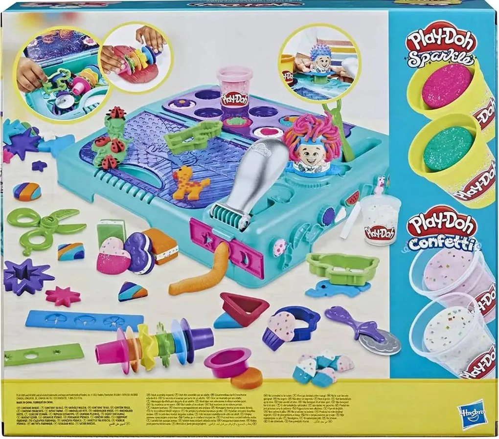 HASBRO PLAY-DOH Kreativní sada na cesty modelína 10 kelímků s doplňky 14f3638