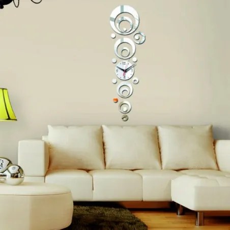 Nástěnné hodiny velké, hodiny na stěnu, moderní hodiny l 3D hodiny IA-091-S 114-S 113-S HEU+