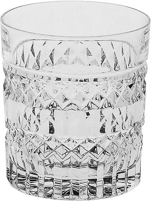 CRYSTAL BOHEMIA Křišťálová sklenice na whisky Diana 82 × 82 × 97 mm