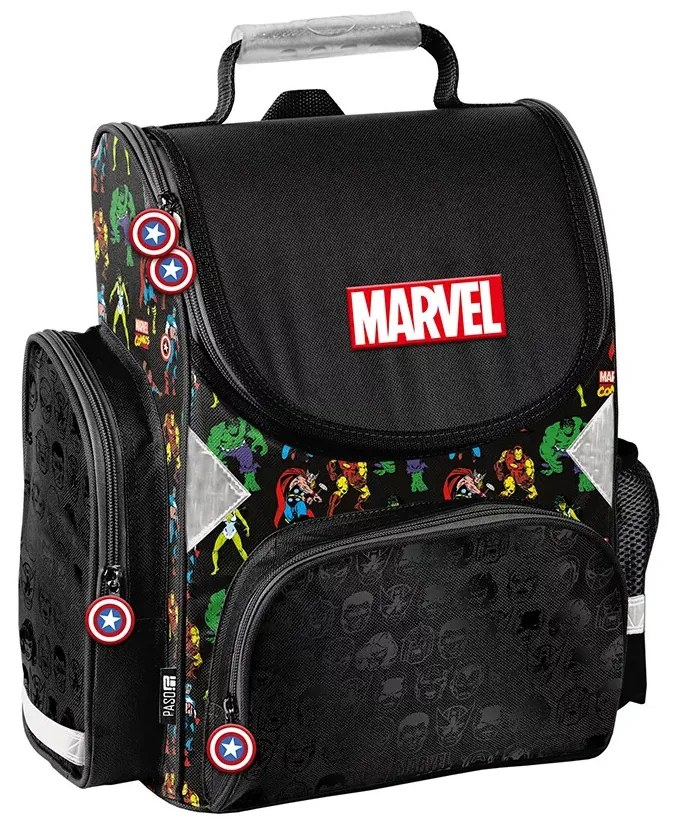 Paso Školní aktovka Avengers Černý