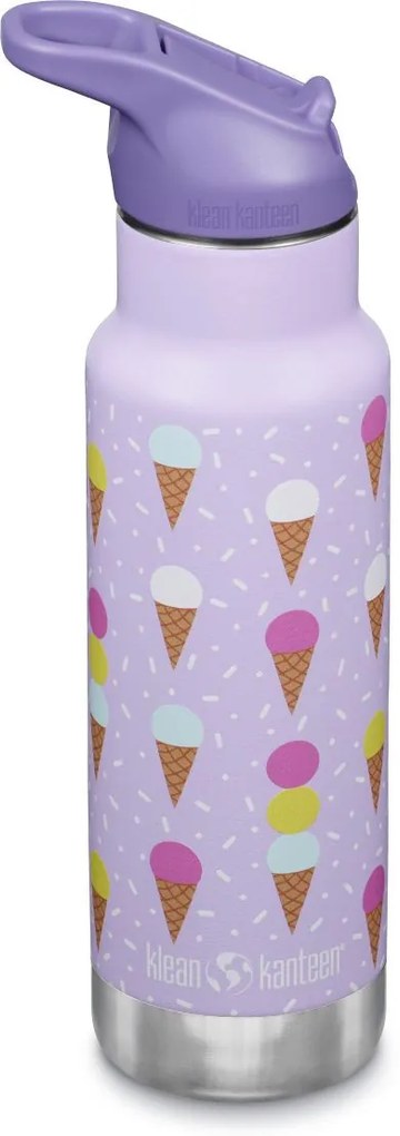 Dětská nerezová termolahev Klean Kanteen Insulated Kid Classic Narrow 12oz - Ice Cream