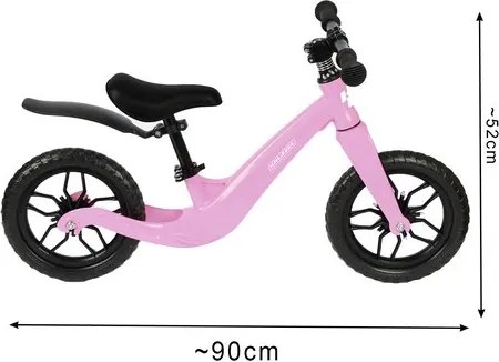 Odrážedlo Kruzzel 25767 růžové