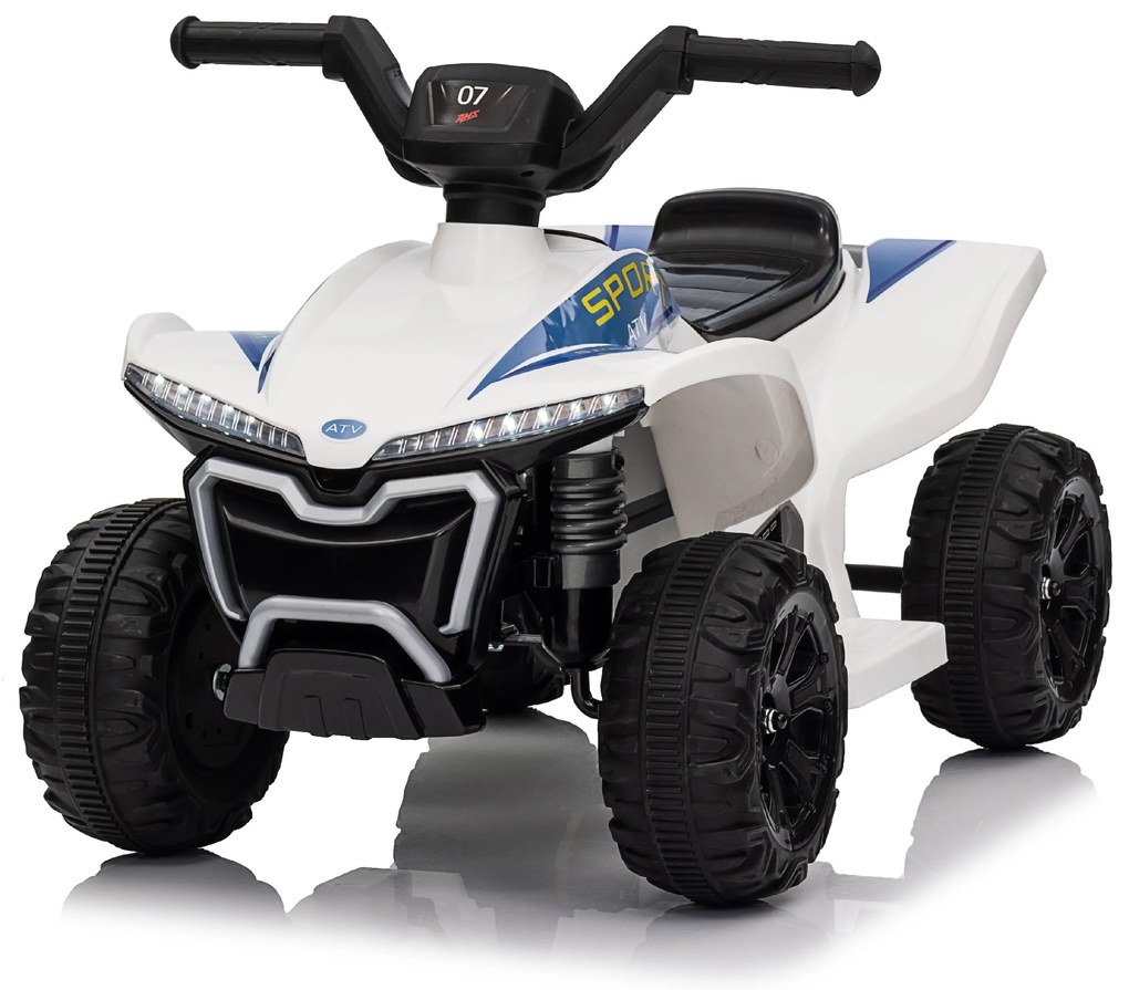 Elektrické autíčko QUAD Kids E-ATV bílé