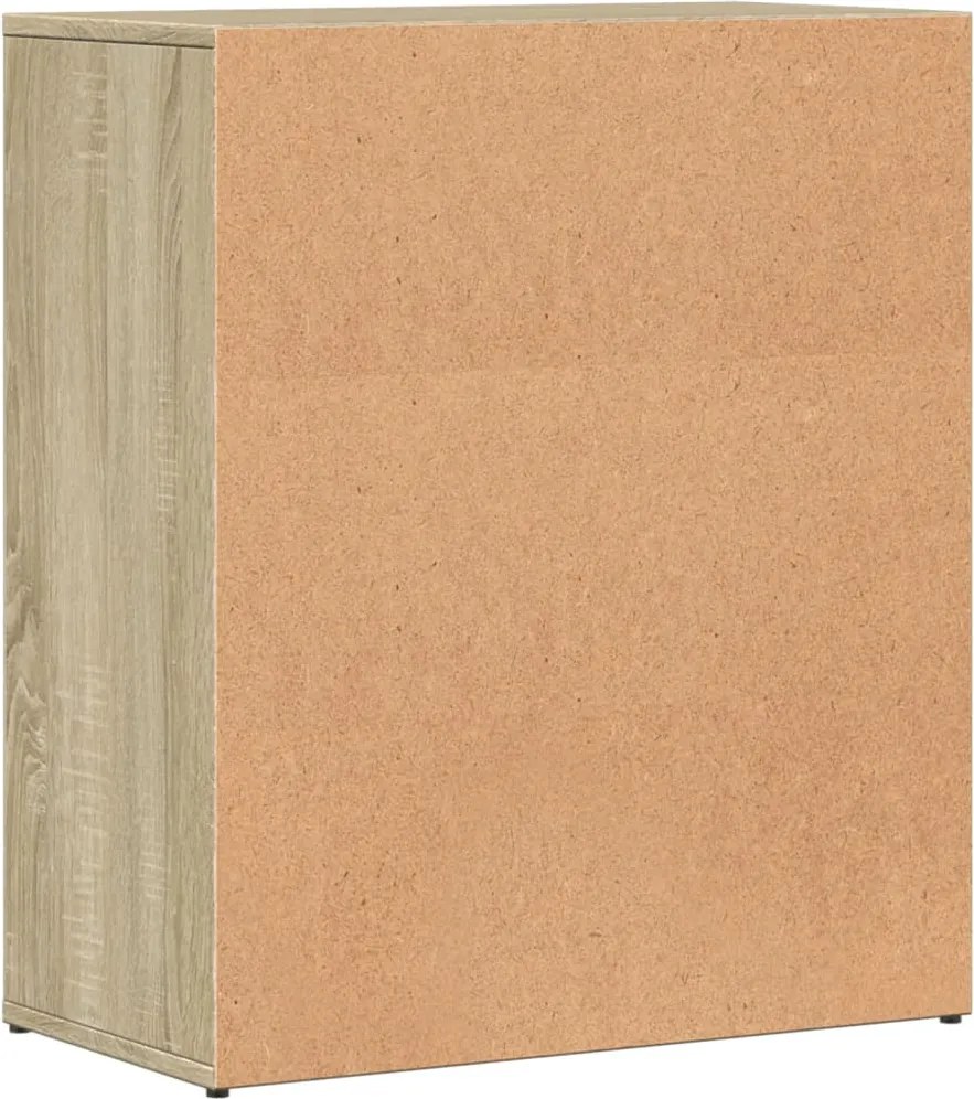 Příborníky 2 ks dub sonoma 60 x 31 x 70 cm kompozitní dřevo 3276541