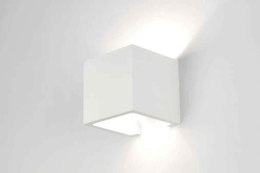 Nástěnné designové keramické LED svítidlo Retto 12