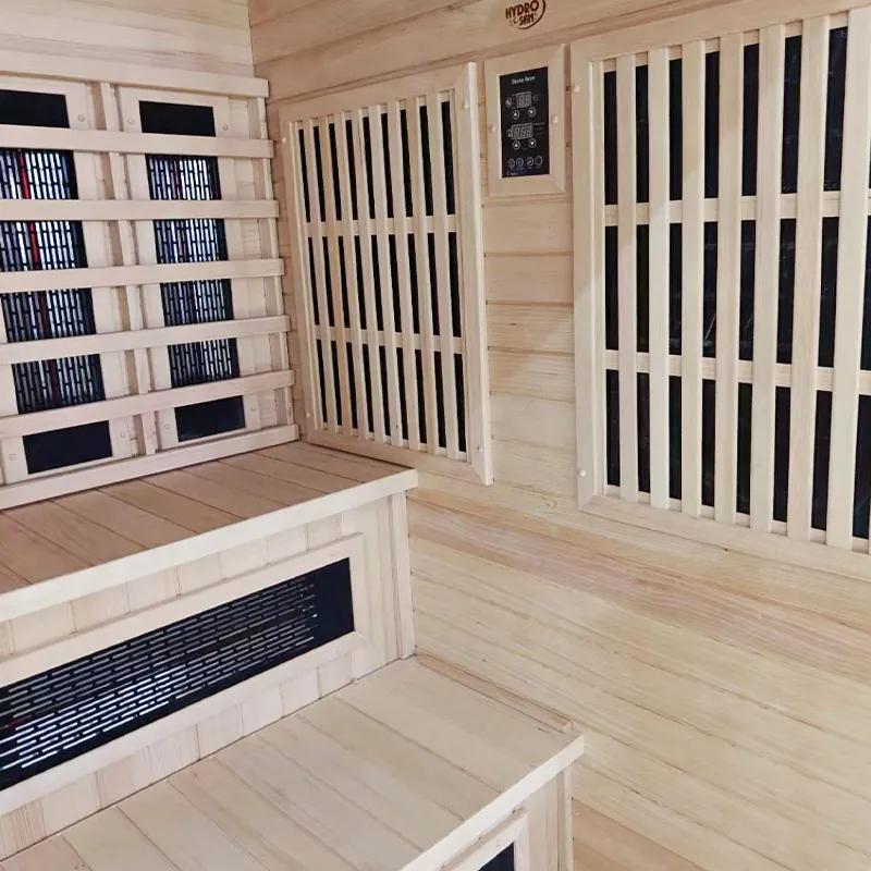 BPS-koupelny Kombinovaná sauna 2v1  - Infrasauna + finská sauna 200x160, 5-6 osob