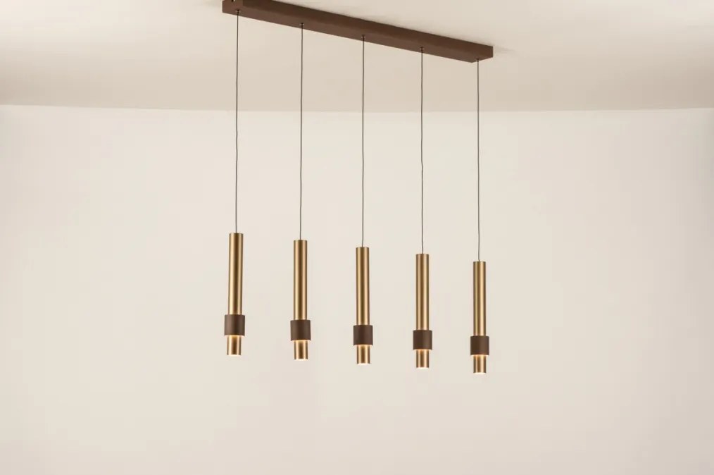 Závěsné luxusní svítidlo nad jídelní stůl Decantello Line 5