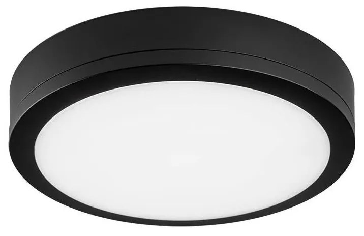LED2 - LED Venkovní stropní svítidlo se senzorem KERY LED/18W/230V IP65 černá