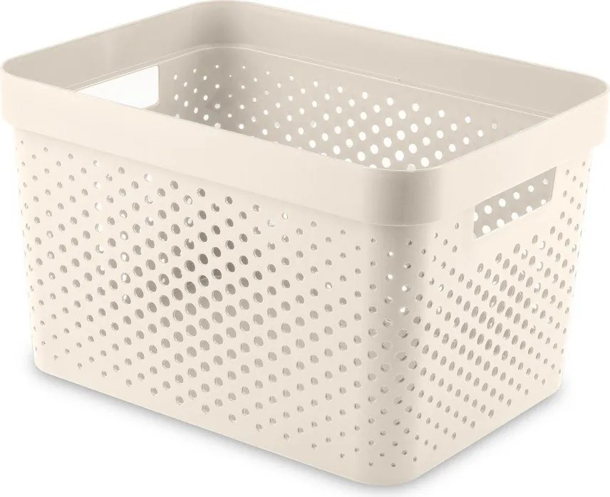 Plastový košík 27x36x22 cm Infinity Dots – Curver