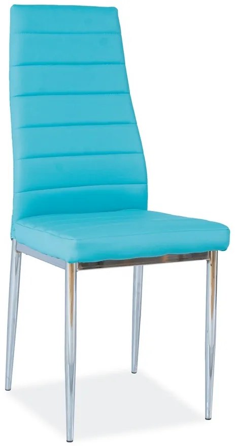 Casarredo Jídelní čalouněná židle H-261 modrá
