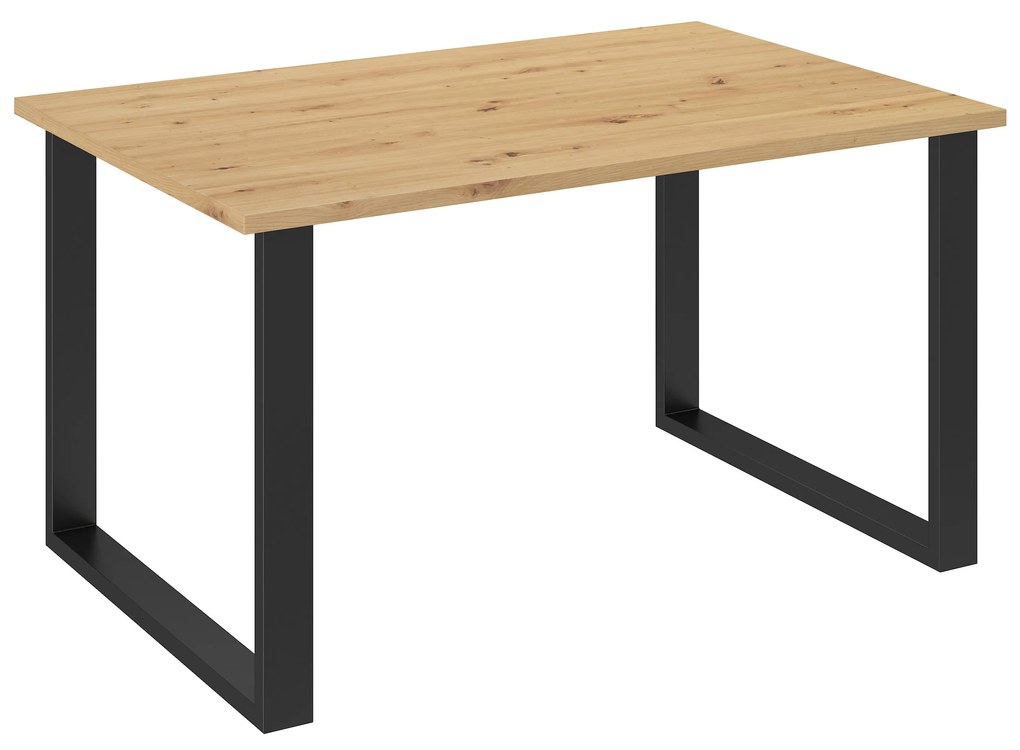 STOLARz Moderní jídelní stůl Barevné provedení: Bílý, Rozměr desky: 138x67cm