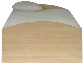 Jednolůžková postel Profisimo - 90 x 200 cm, LTD, javor nida, 95x50x202 cm