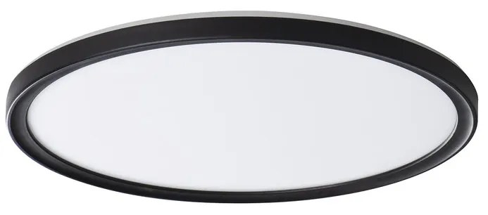 KANLUX KANLUX, AZPO stropní LED svítilna, průměr 290mm, 18,5W, IP54, černá matná, 31503