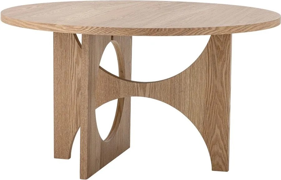 Kulatý konferenční stolek v dekoru jedle v přírodní barvě ø 80 cm Alden – Bloomingville