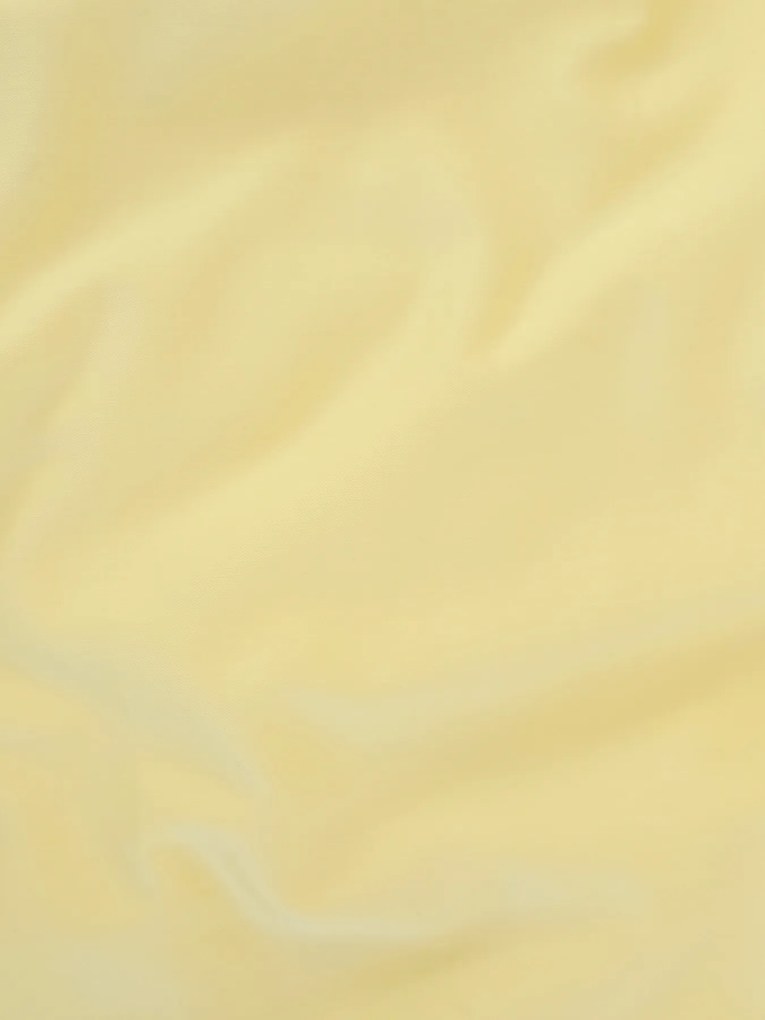 MK Lůžkoviny Saténové povlečení - Diana pastelově žluté 140 × 200 cm, 70 x 90 cm