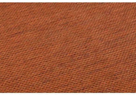 koberec FLAT 48663/120 SISAL terakota HLADKÝ velikost 140x200 cm | krásné koberce cz