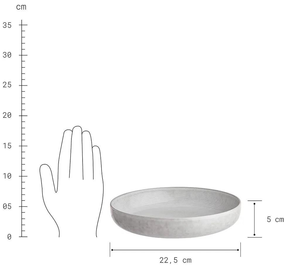 Butlers HENLEY Talíř na těstoviny 23 cm