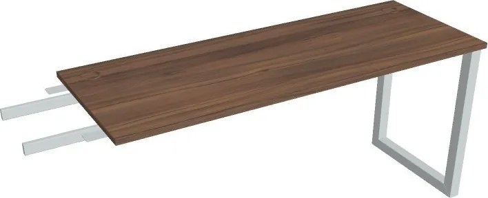 Hobis Pracovní stůl k řetězení do úhlu Hobis UEO 1600RU, bílá RAL 9016, deskaakát