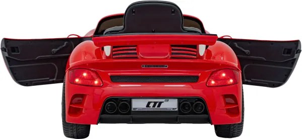 Elektrické autíčko RUF CTR3 červené