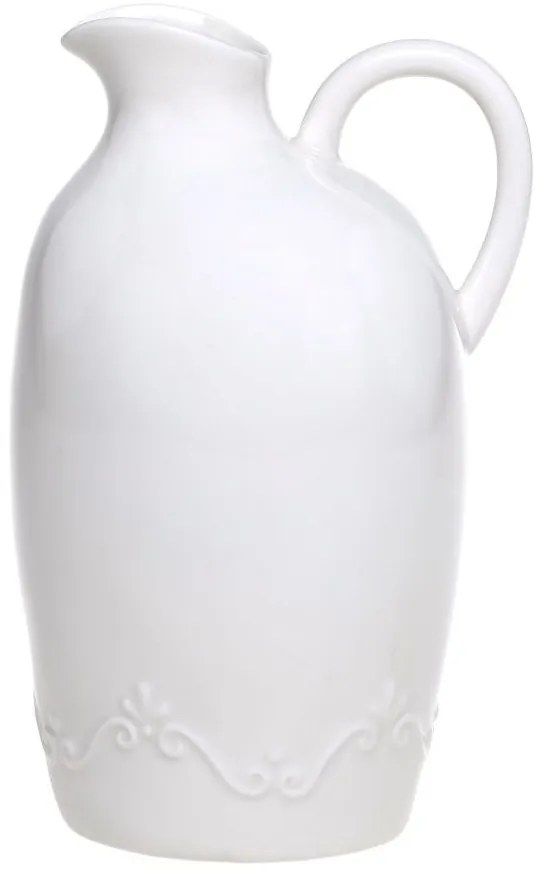 Porcelánový džbán s krajkou Provence lace - 20cm / 1140 ml