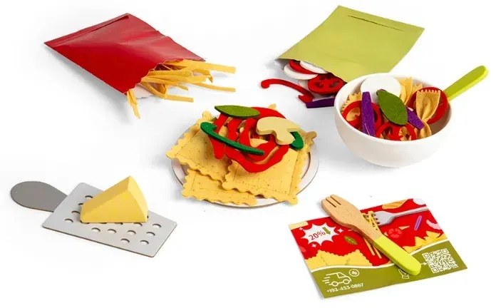 Bigjigs Toys Těstoviny pro dva