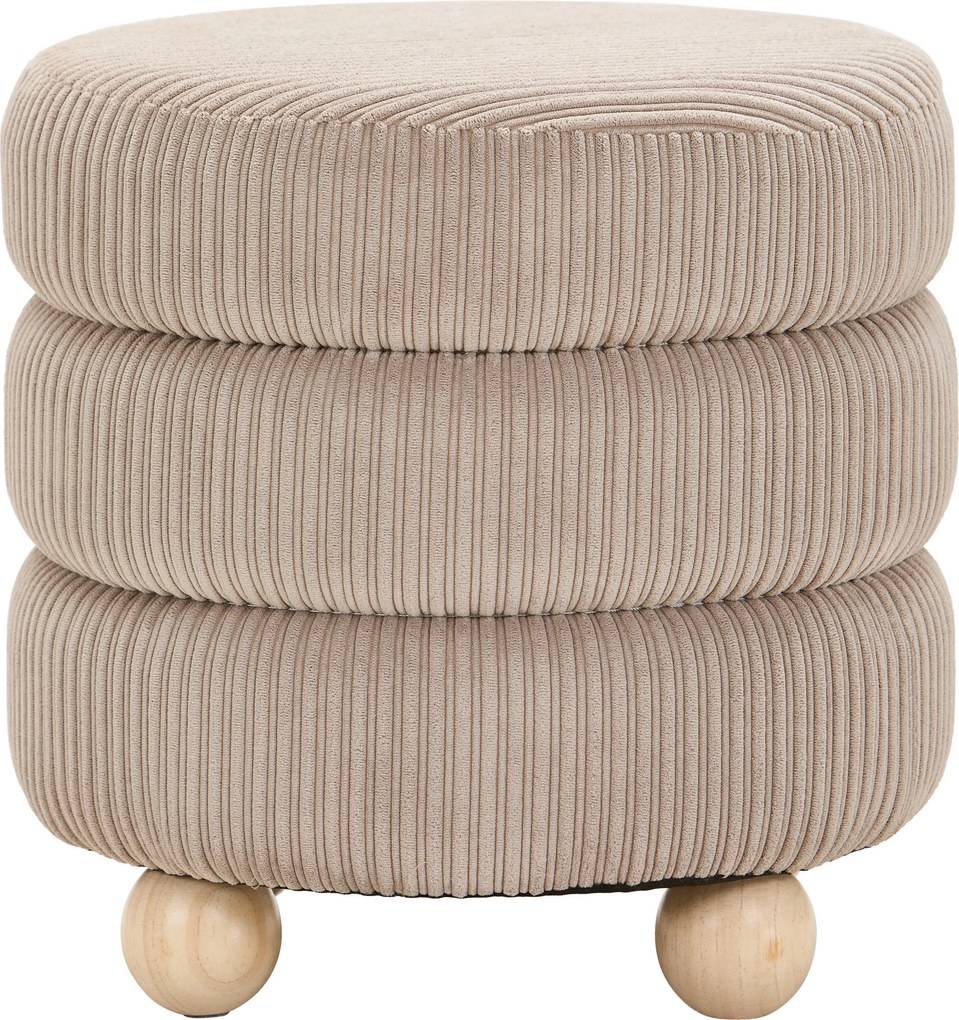 XXXLutz TABURET, dřevo, textil, 42/41/42 cm Xora - Taburety - 000075003101
