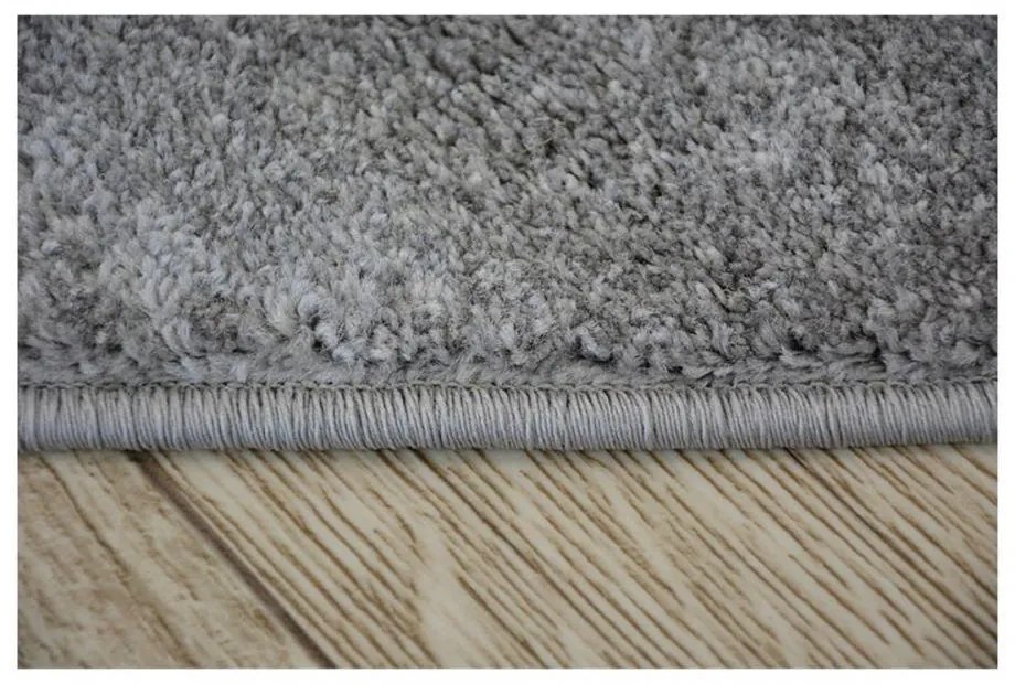 Dětský kusový koberec Uličky šedý atyp 200x200cm