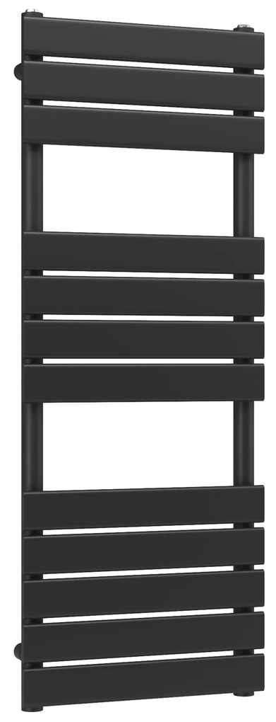Erga Classic, topné těleso 1200x450 mm, 611W, černá matná, ERG-LAV-CLAS-120450-BK