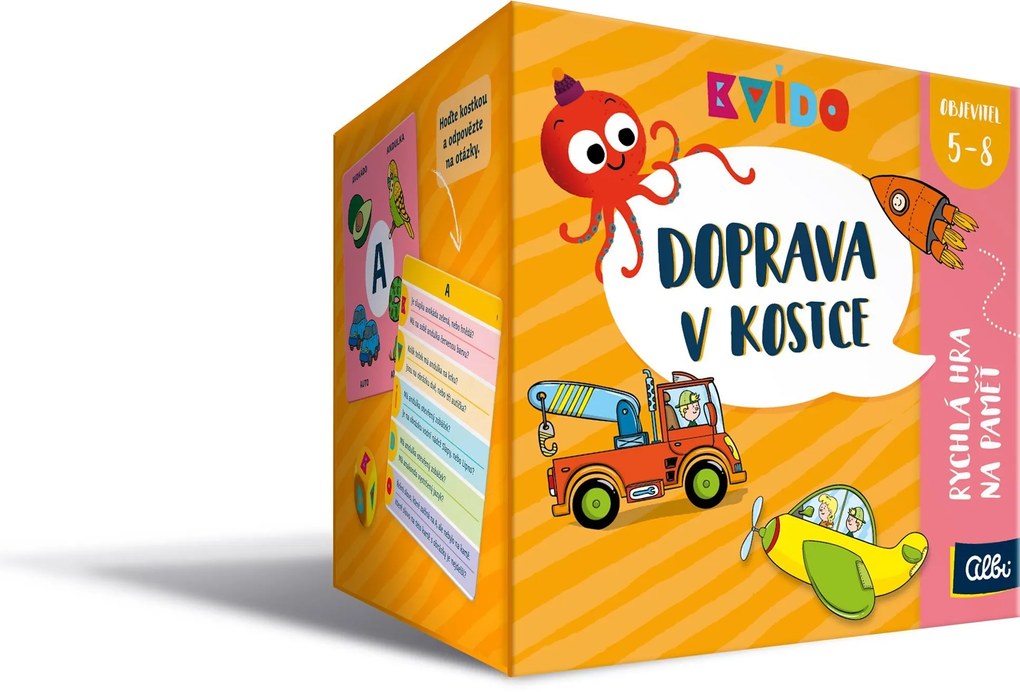 Karetní hra kvído - doprava v kostce