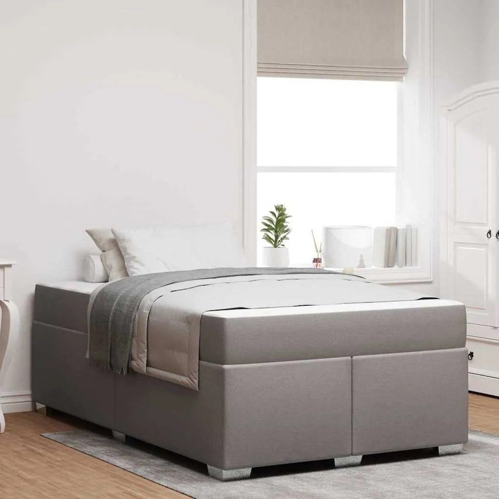 Rám postele Taupe 120 x 190 cm textil 3399177