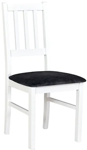 Jídelní židle Alice 2 Zvolte dřevo: Bílá, Zvolte látku: látka 6b