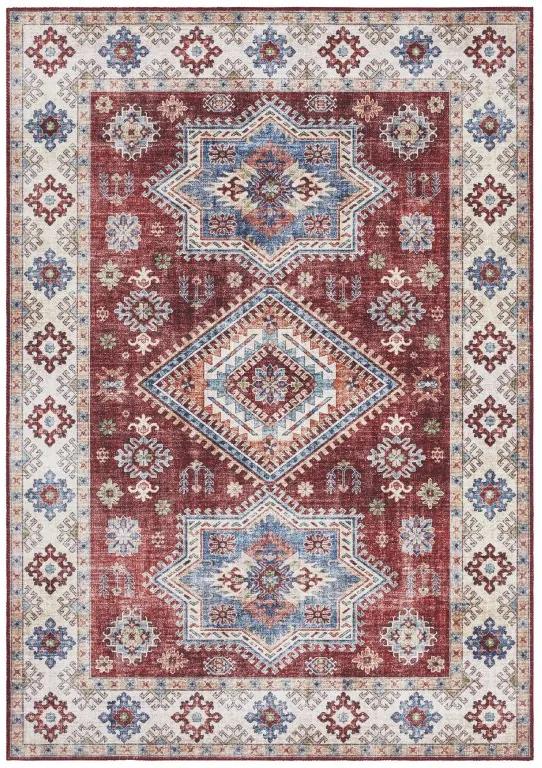 Nouristan - Hanse Home koberce Kusový koberec Asmar 104008 Ruby/Red Rozměr: 80x200