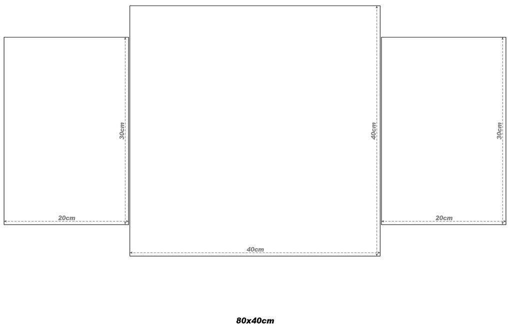 Gario Obraz s hodinami Západ slunce v Cancúnu Mexiko - 3 dílný Rozměry: 100 x 70 cm