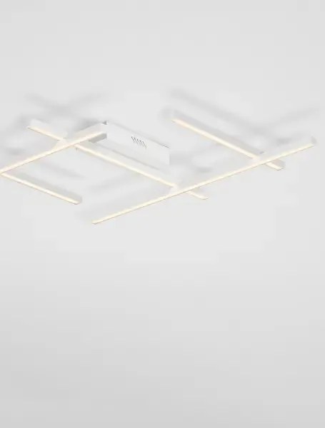 LED stmívatelné bílé designové stropní svítidlo Pace