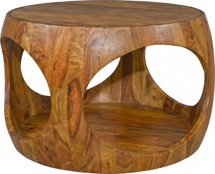 Designový konferenční stolek Velislav 60 cm Sheesham