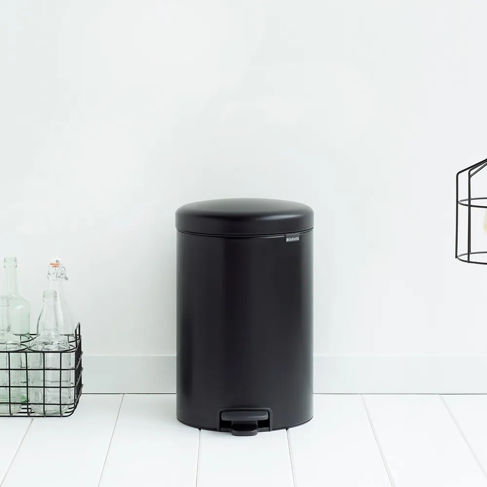 Brabantia Pedálový koš NewIcon 20L matná černá