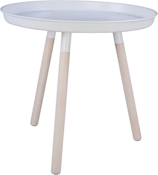 Bílý odkládací stolek Nørdifra Sticks Tray